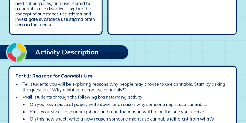 Activity: Reasons For Use - Recognizing and Respecting Difference | PHE Canada